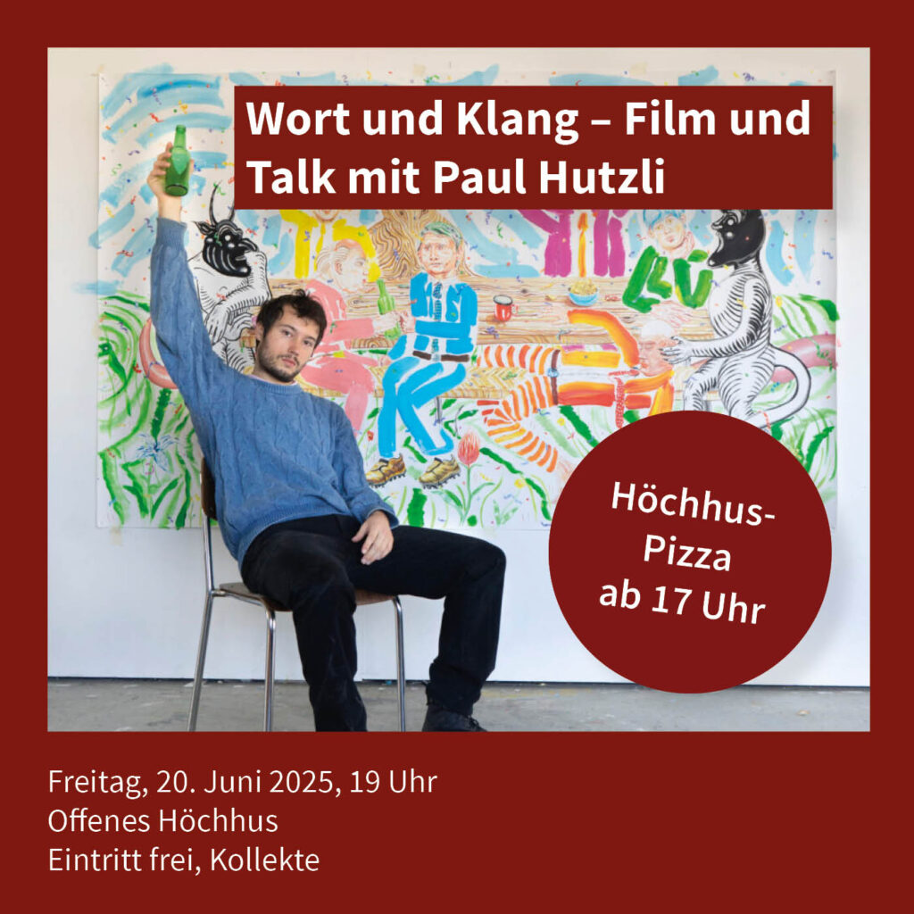 Verschoben: Wort und Klang – Talk und Film mit Paul Hutzli - UND ...